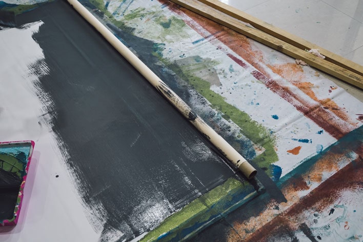 Using Backdrops, Custom Hand-Made For Portraits